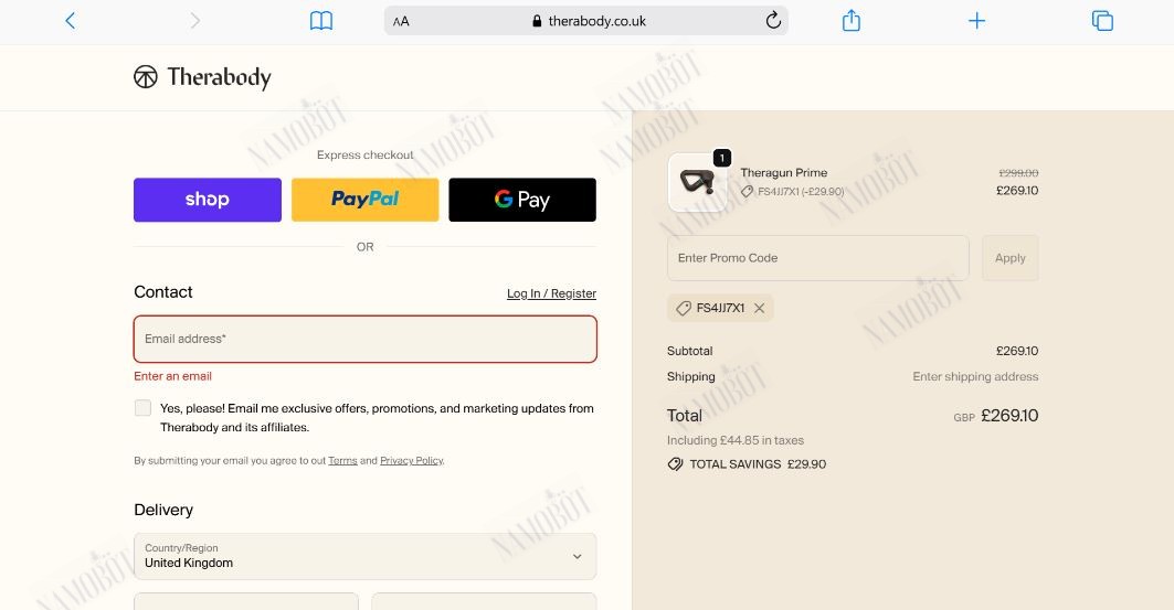 Therabody Promo Code 40% | Verified 11 Coupons | May 2026